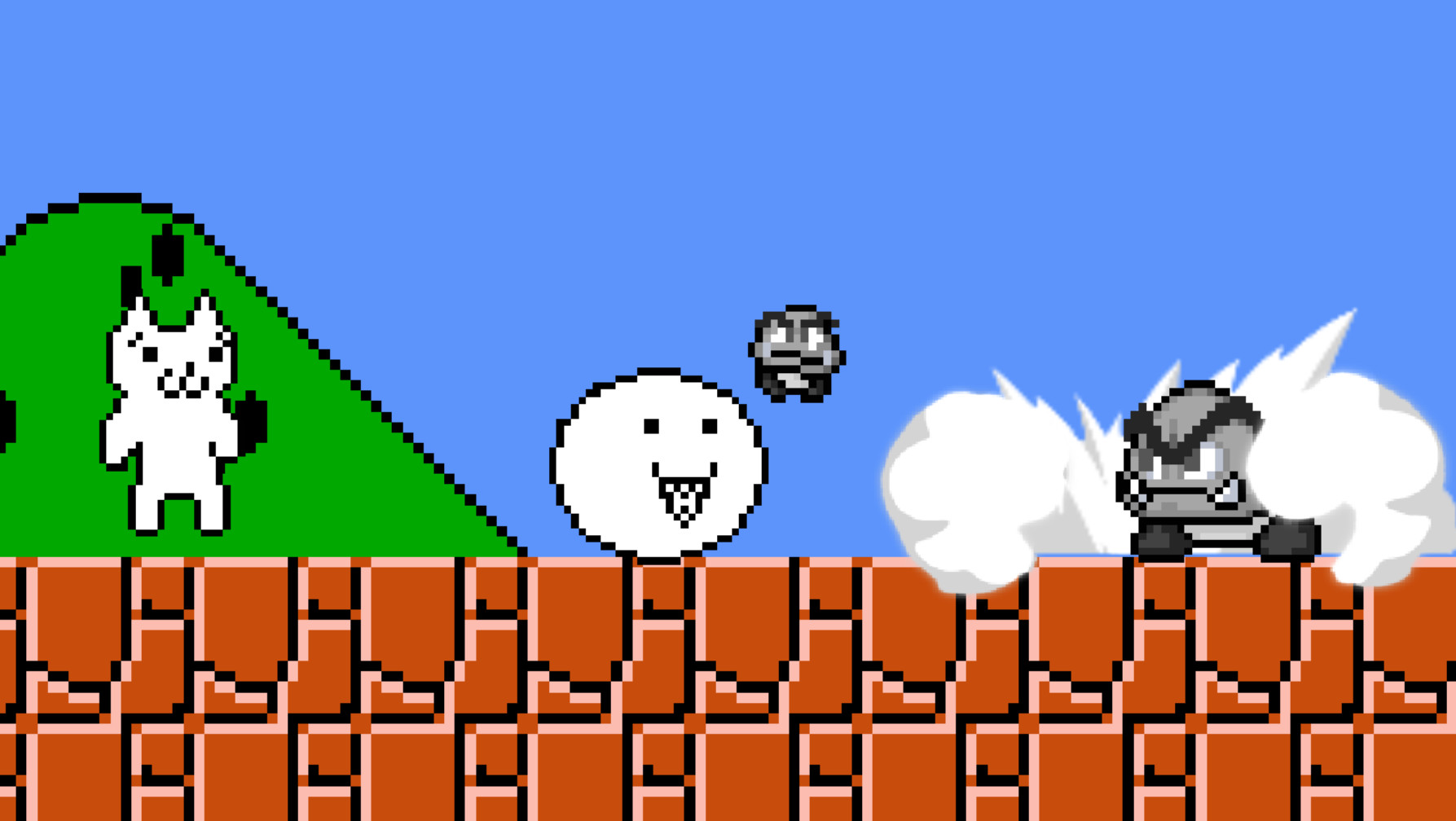 Syobon / Cat Mario (Syobon Action) [9.5/CMC+ V8] Mod for Super Smash ...