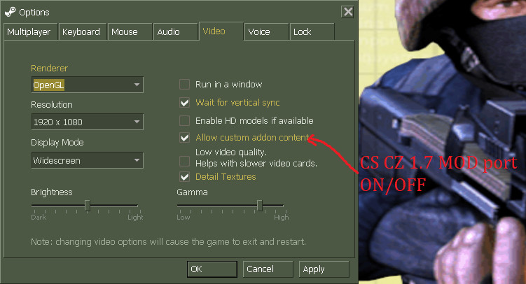 Counter-Strike: Condition Zero 1.7 MOD (port) Mod for Counter-Strike ...