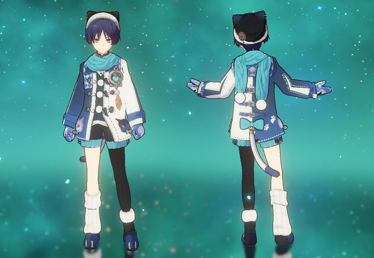 Warming Cat Wanderer Mod for Genshin Impact | GI Mods