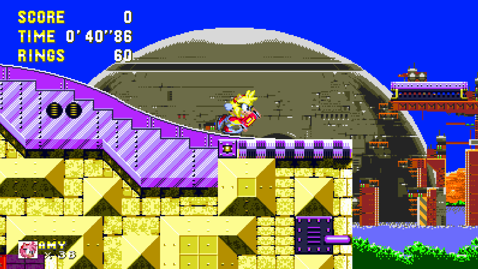 Modgen Modern Amy over Tails for Skin Select Mod for Sonic 3 A.I.R ...