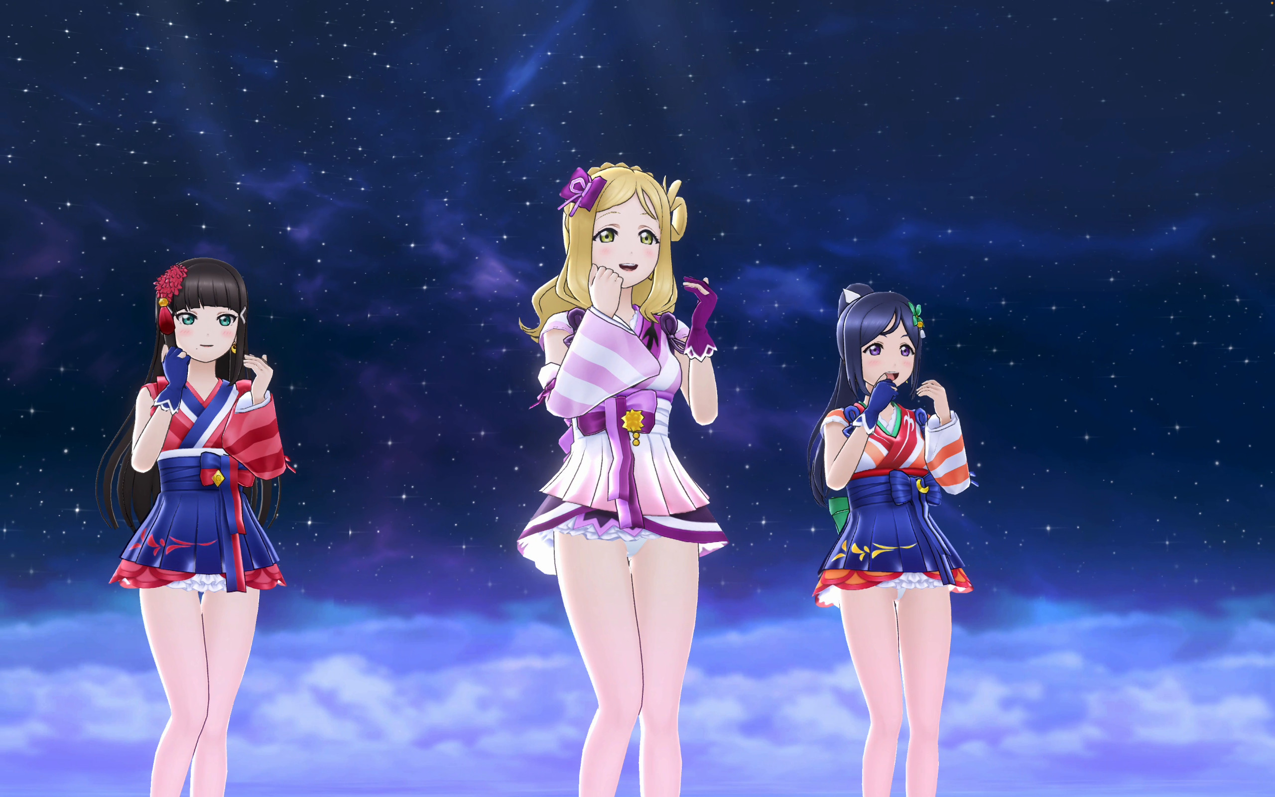 Aqours Mijuku Dreamer shorter skirt Mod for Love Live! School Idol Festival ALL STARS | LLSIFAS Mods