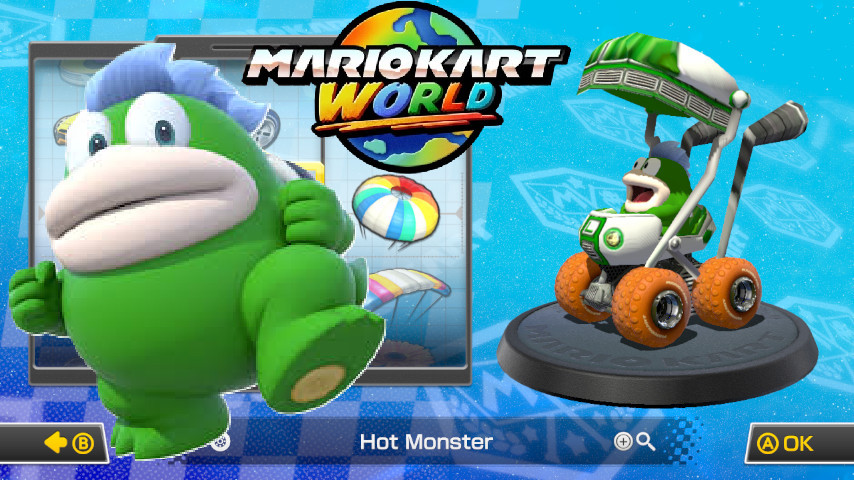 Mario kart world newcomer Spike Mod for Mario Kart 8 Deluxe | MK8D Mods