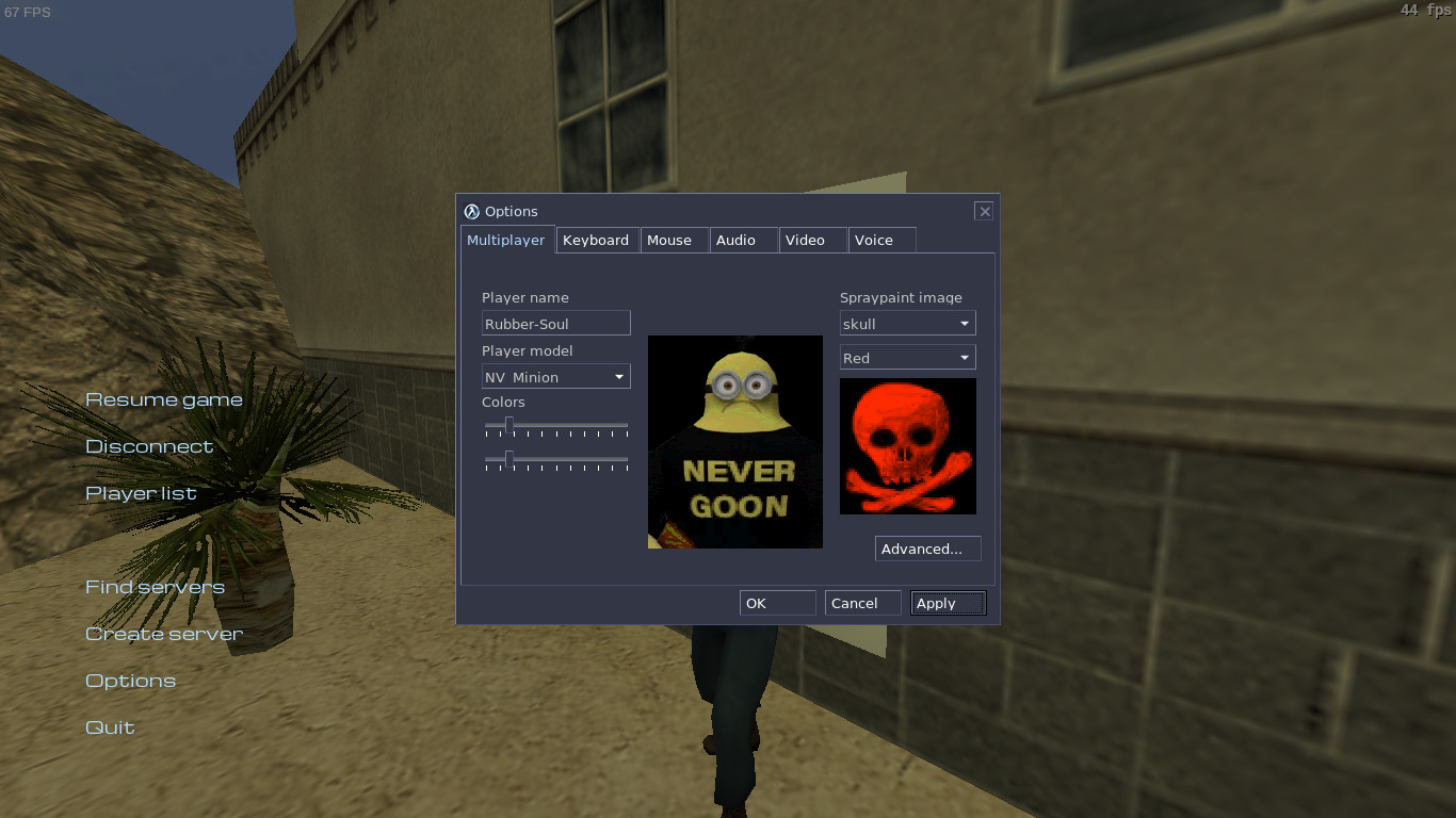 Xprt98 Never Goon Minion Playermodel Mod for Sven Co-op | SC Mods