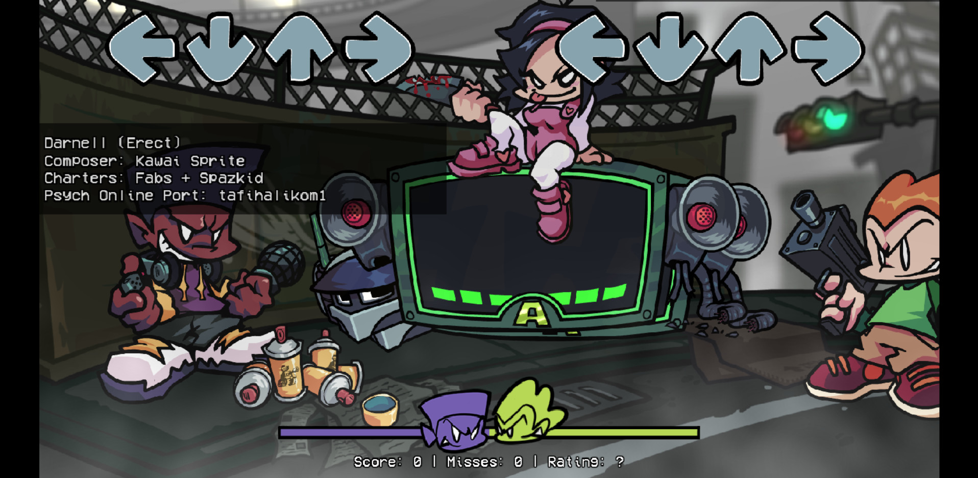 [SENSITIVE CONTENT] FNF Pitstop Two [Psych Online Port] Mod for Friday Night Funkin' | FNF Mods