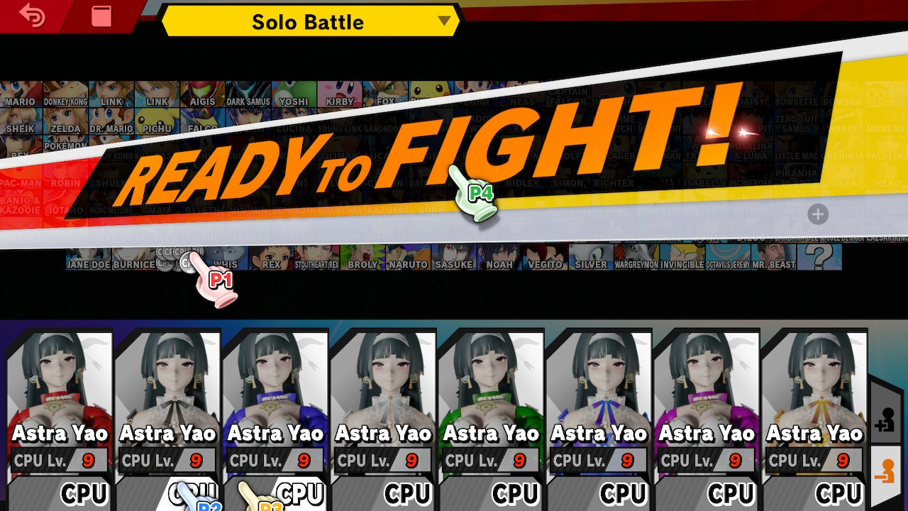 Astra Yao (8 Slots) Mod for Super Smash Bros. Ultimate | SSBU Mods