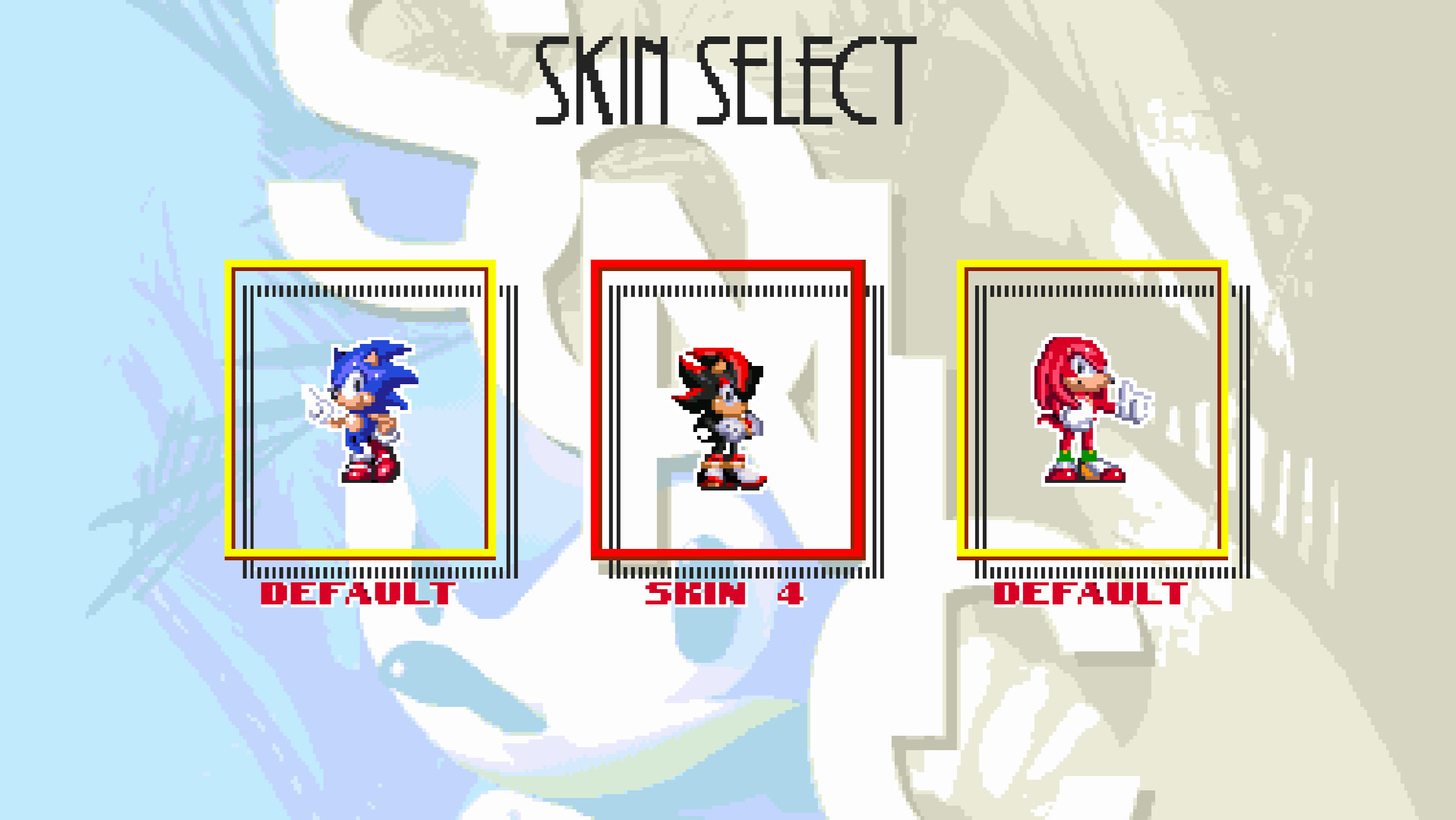 Modgen Shadow over Tails for Skin Select Mod for Sonic 3 A.I.R. | S3AIR ...