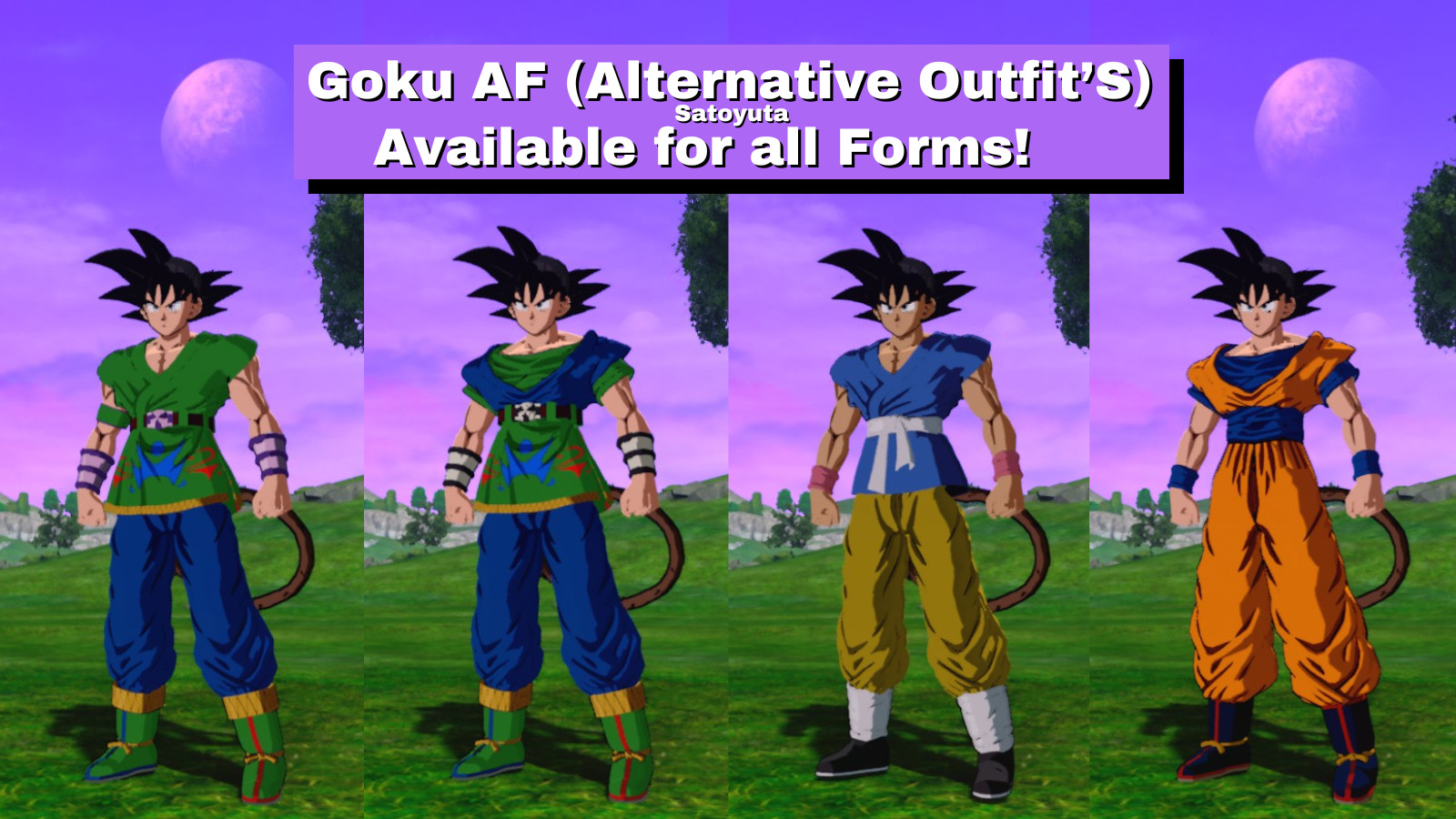 [11 New Characters] Goku AF - ALL FORMS + Mystic'S Mod for Dragon Ball ...