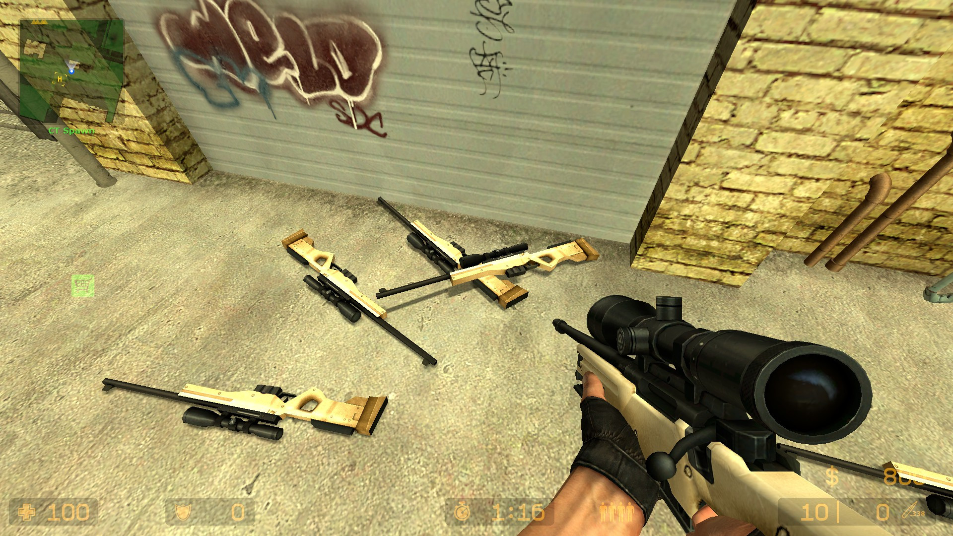 Tan Default AWP Mod for Counter-Strike: Source | CS:S Mods