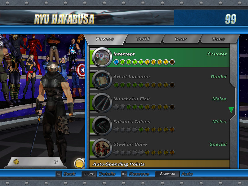 Ryu Hayabusa (Ninja Gaiden) Mod for Marvel: Ultimate Alliance | MUA Mods