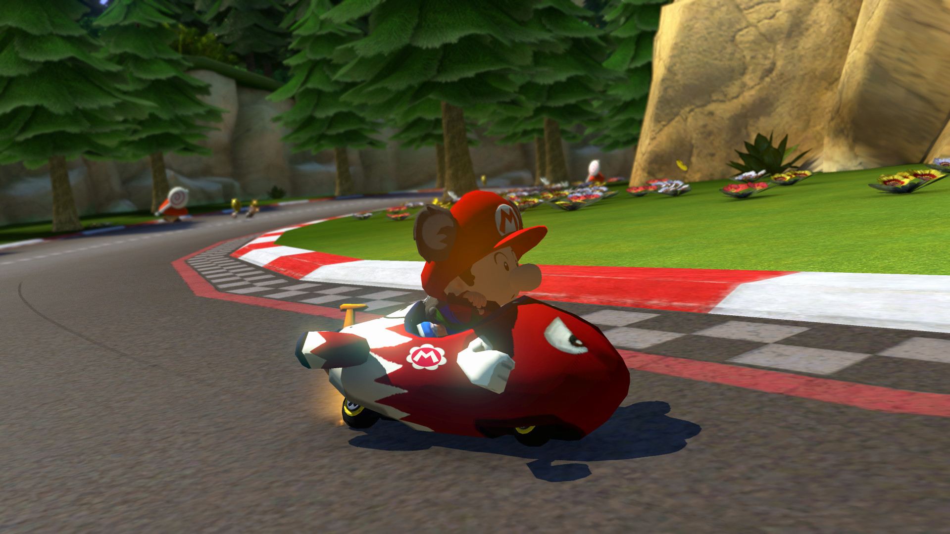 Bullet Bike Mario Kart Wii