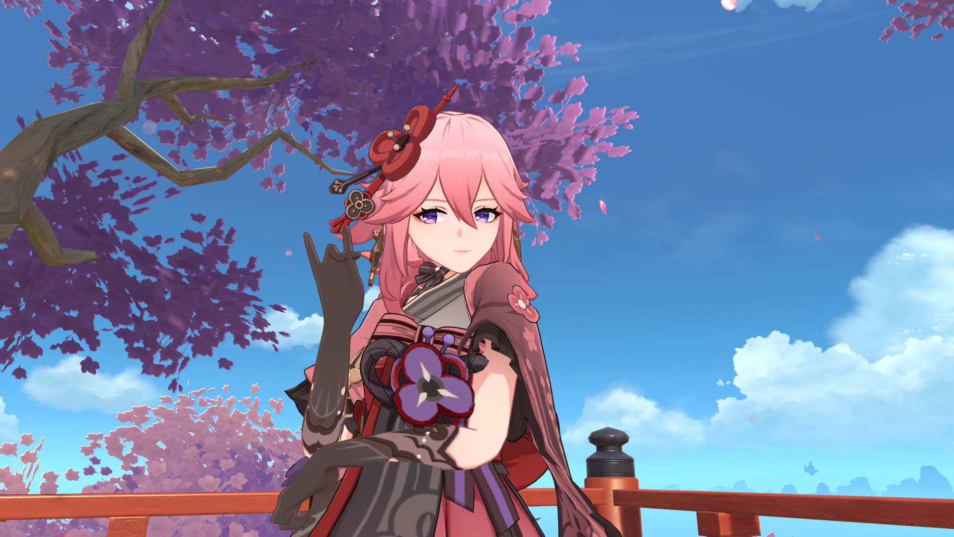 Inazuma Blossom Yae Miko °。 Mod for Genshin Impact | GI Mods