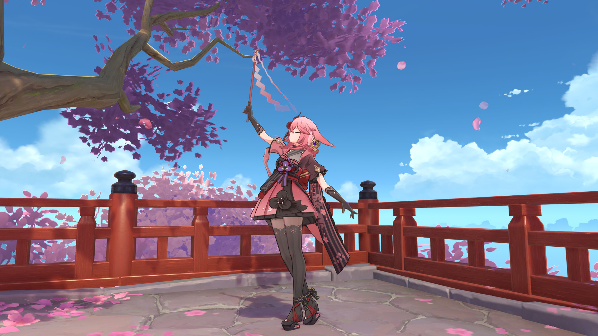 Inazuma Blossom Yae Miko °。 Mod for Genshin Impact | GI Mods