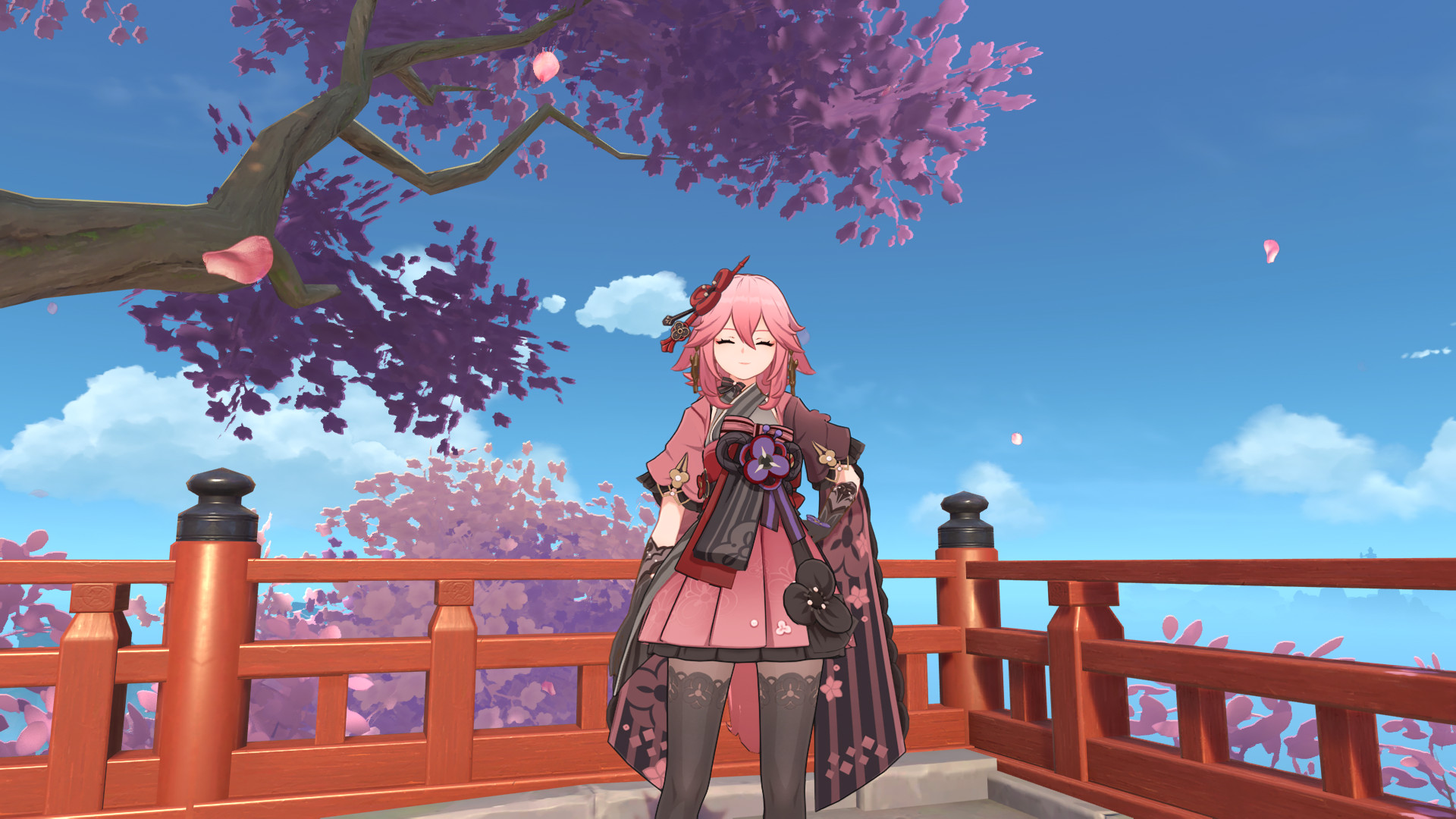 Inazuma Blossom Yae Miko °。 Mod for Genshin Impact | GI Mods