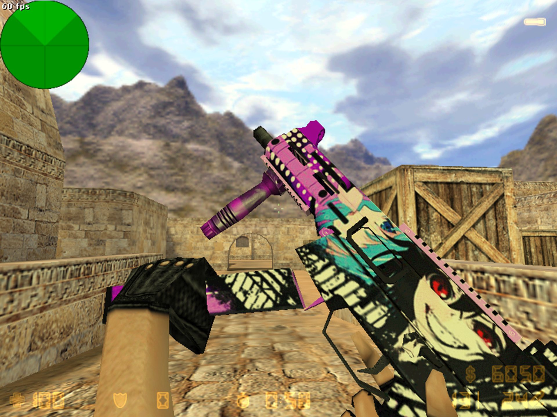 H&K UMP-45 Waifu Styling Mod for Counter-Strike 1.6 | CS1.6 Mods