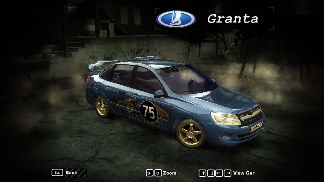 Lada Granta Mod for Need for Speed: Most Wanted (2005) | NFS:MW Mods
