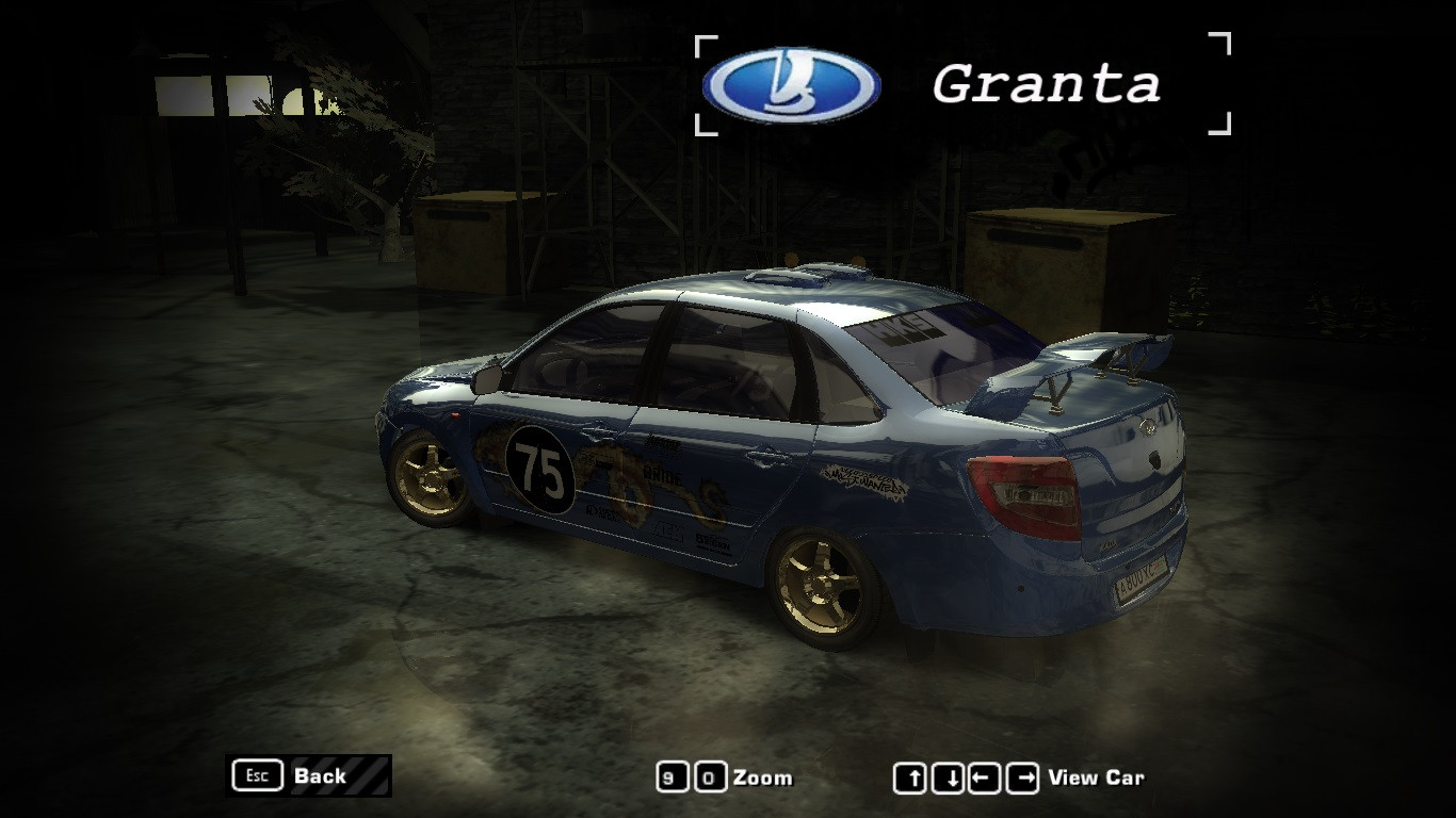 Lada Granta Mod for Need for Speed: Most Wanted (2005) | NFS:MW Mods