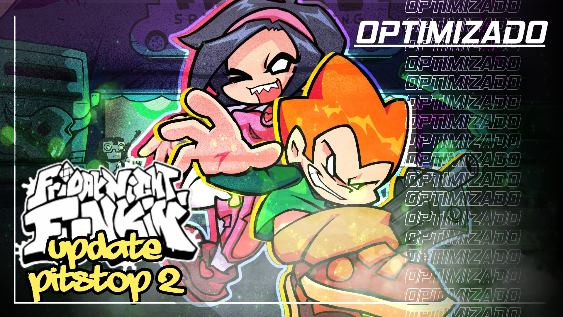FNF Update | PITSTOP 2 Optimizado-optimized Mod for Friday Night Funkin' | FNF Mods