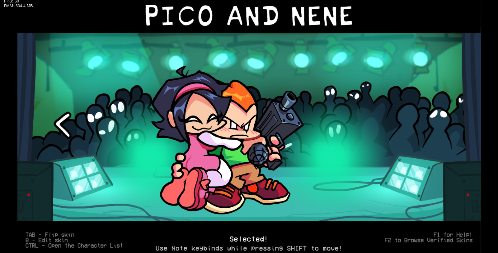 Pico and Nene Skin Psych Engine Online Mod for Friday Night Funkin' | FNF Mods