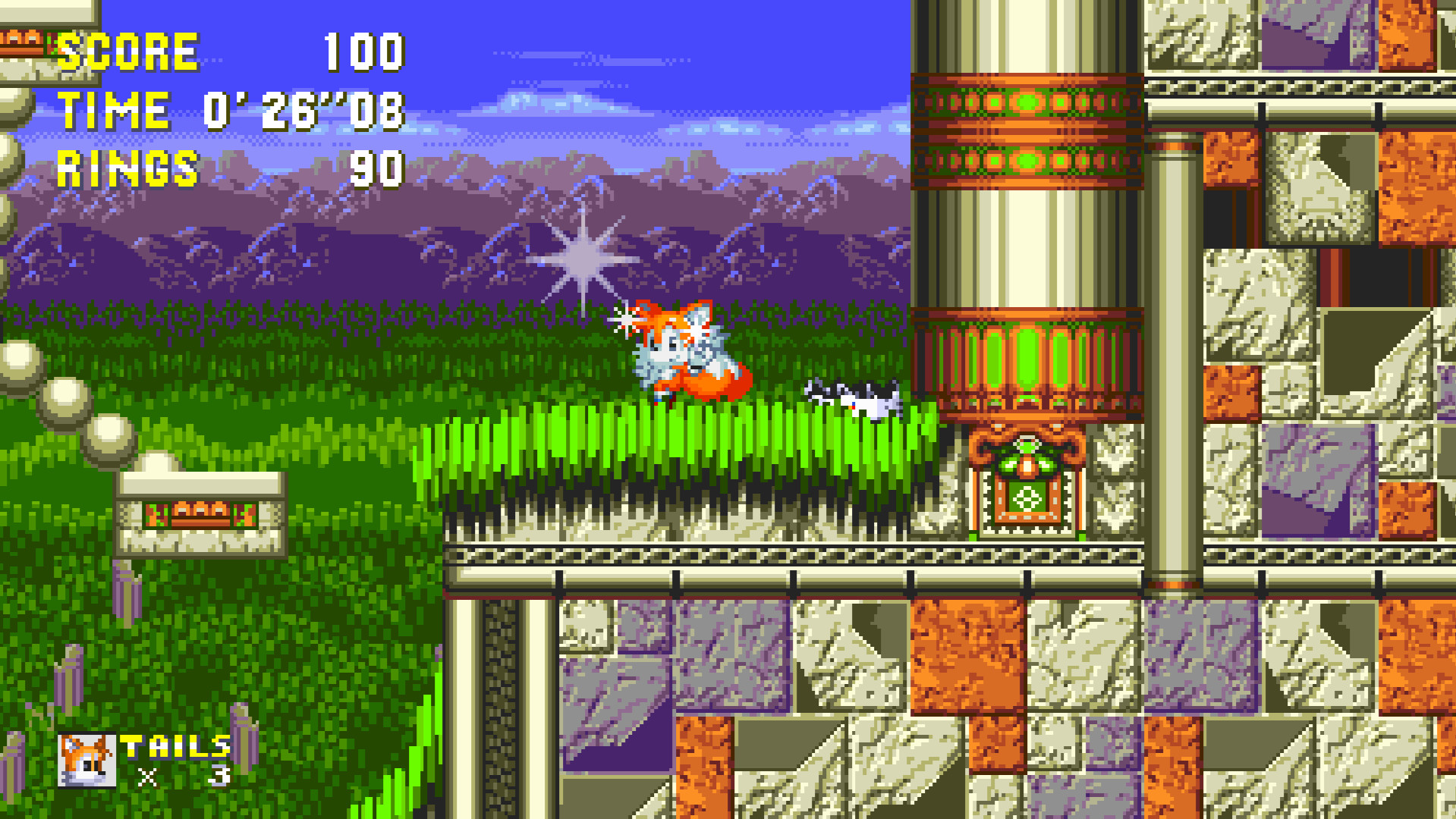 Modgen Classic Tails over Sonic for Skin Select Mod for Sonic 3 A.I.R ...