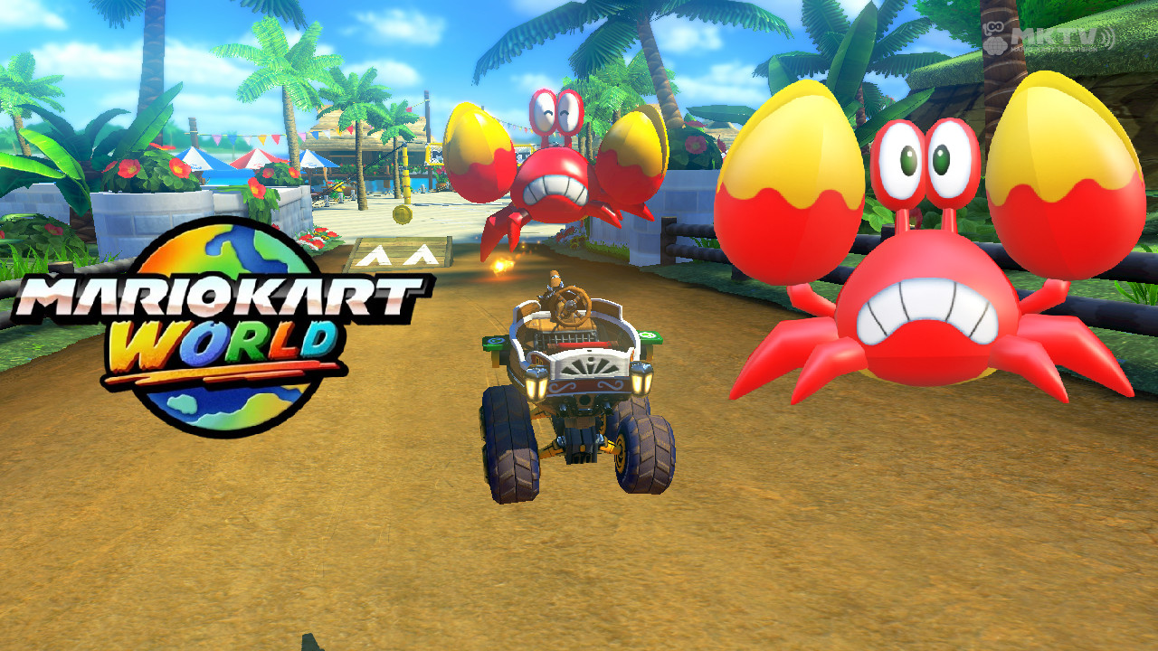 Sidestepper (custom stunt+eyes animations update) Mod for Mario Kart 8 ...