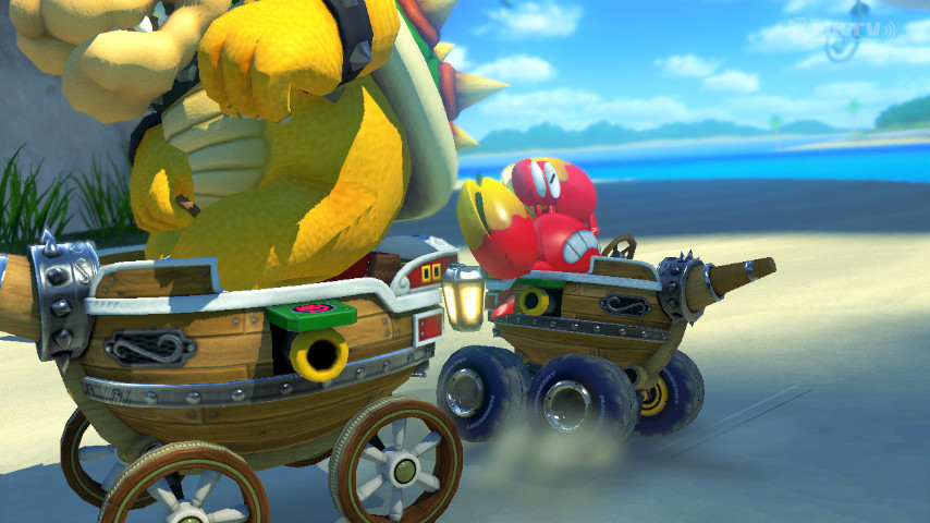 Sidestepper (custom stunt+eyes animations update) Mod for Mario Kart 8 ...