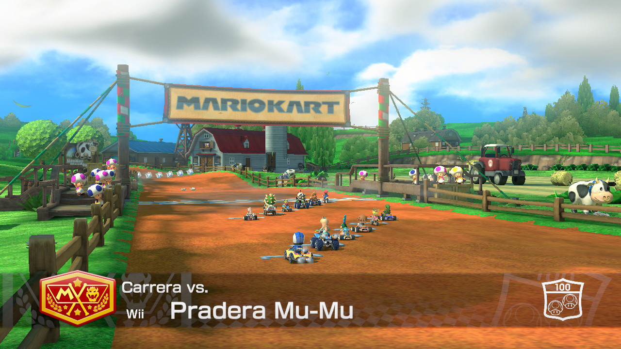 MKWii Moo Moo Meadows Mod for Mario Kart 8 | MK8 Mods