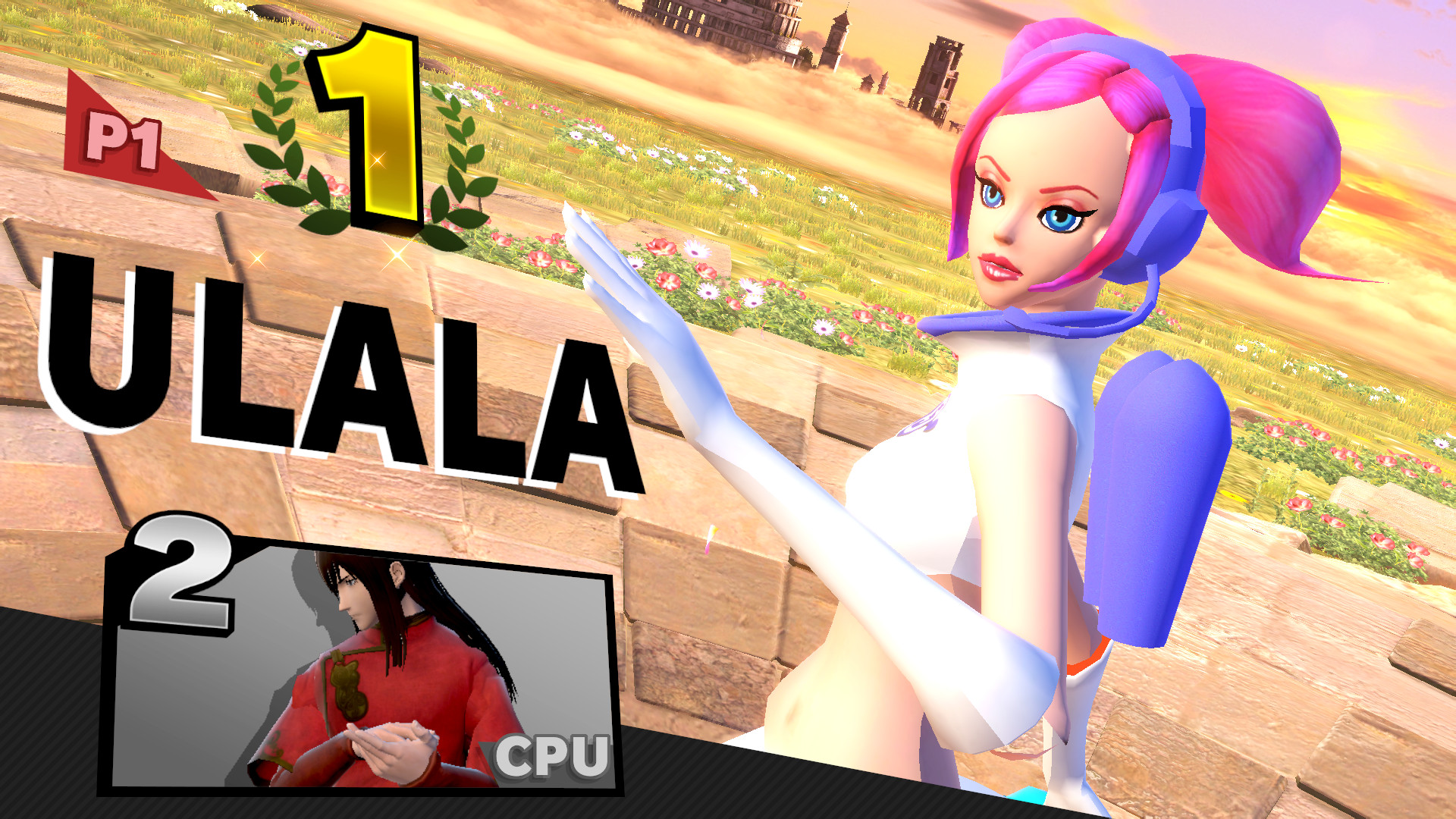 Space Channel Ulala over Zero Suit Samus (Request) Mod for Super Smash Bros. Ultimate | SSBU Mods