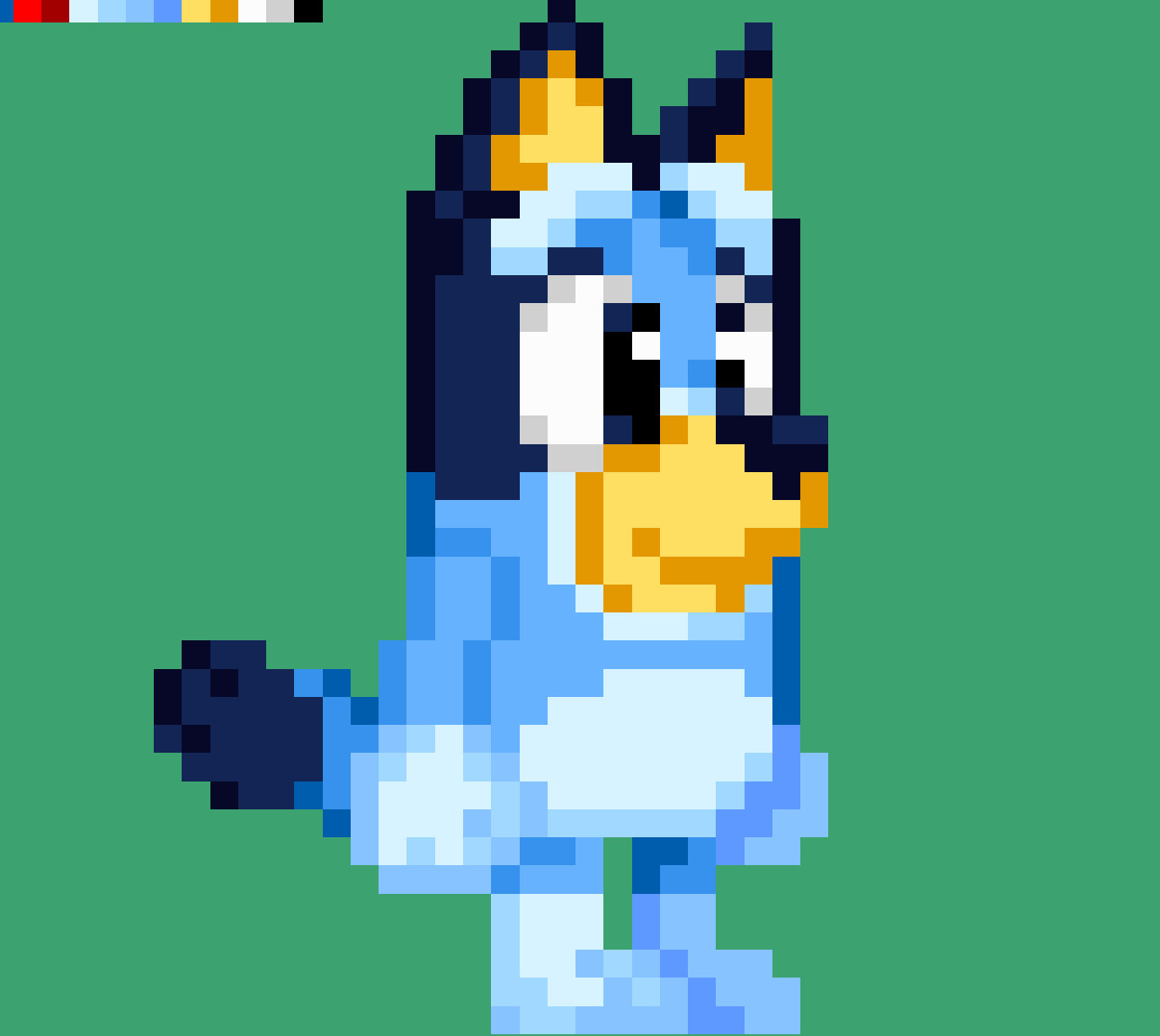 Bluey “mini” buddy Mod for Sonic 3 A.I.R. | S3AIR Mods