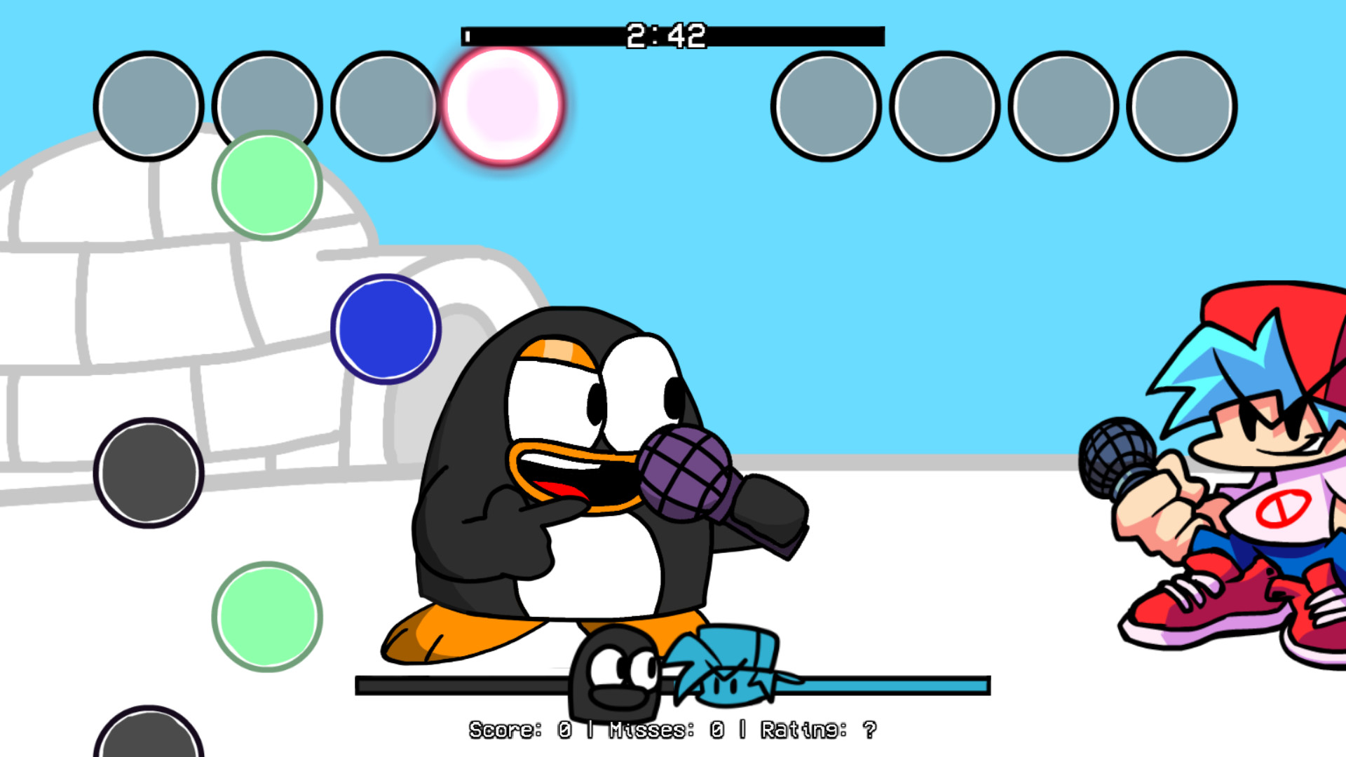 Vs. Avery The Penguin Mod for Friday Night Funkin' | FNF Mods