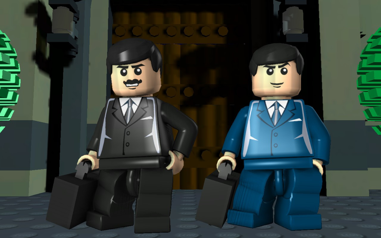 LB1 Boss Biggis - Bruce Variant - and Thomas Wayne Mod for LEGO Batman ...