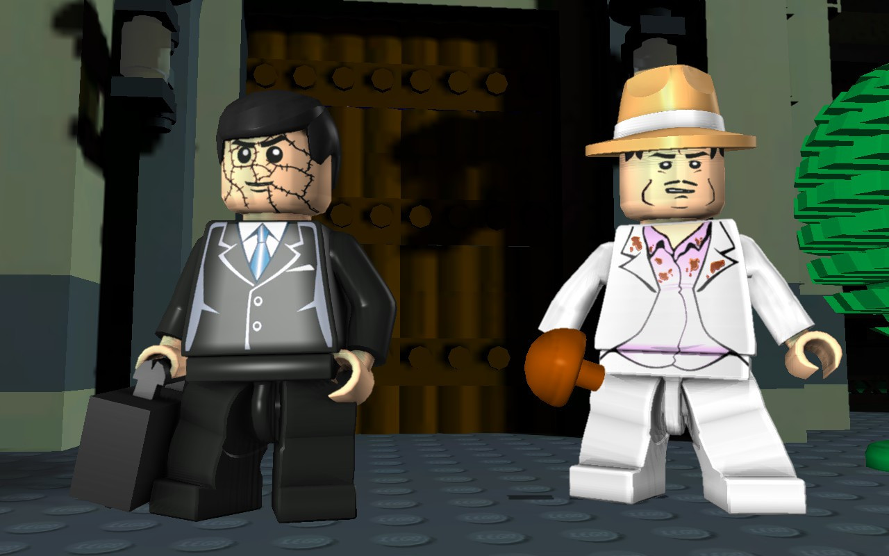 LB1 Boss Biggis - Bruce Variant - and Thomas Wayne Mod for LEGO Batman ...