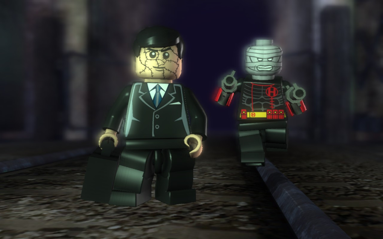 LB1 Boss Biggis - Bruce Variant - and Thomas Wayne Mod for LEGO Batman ...