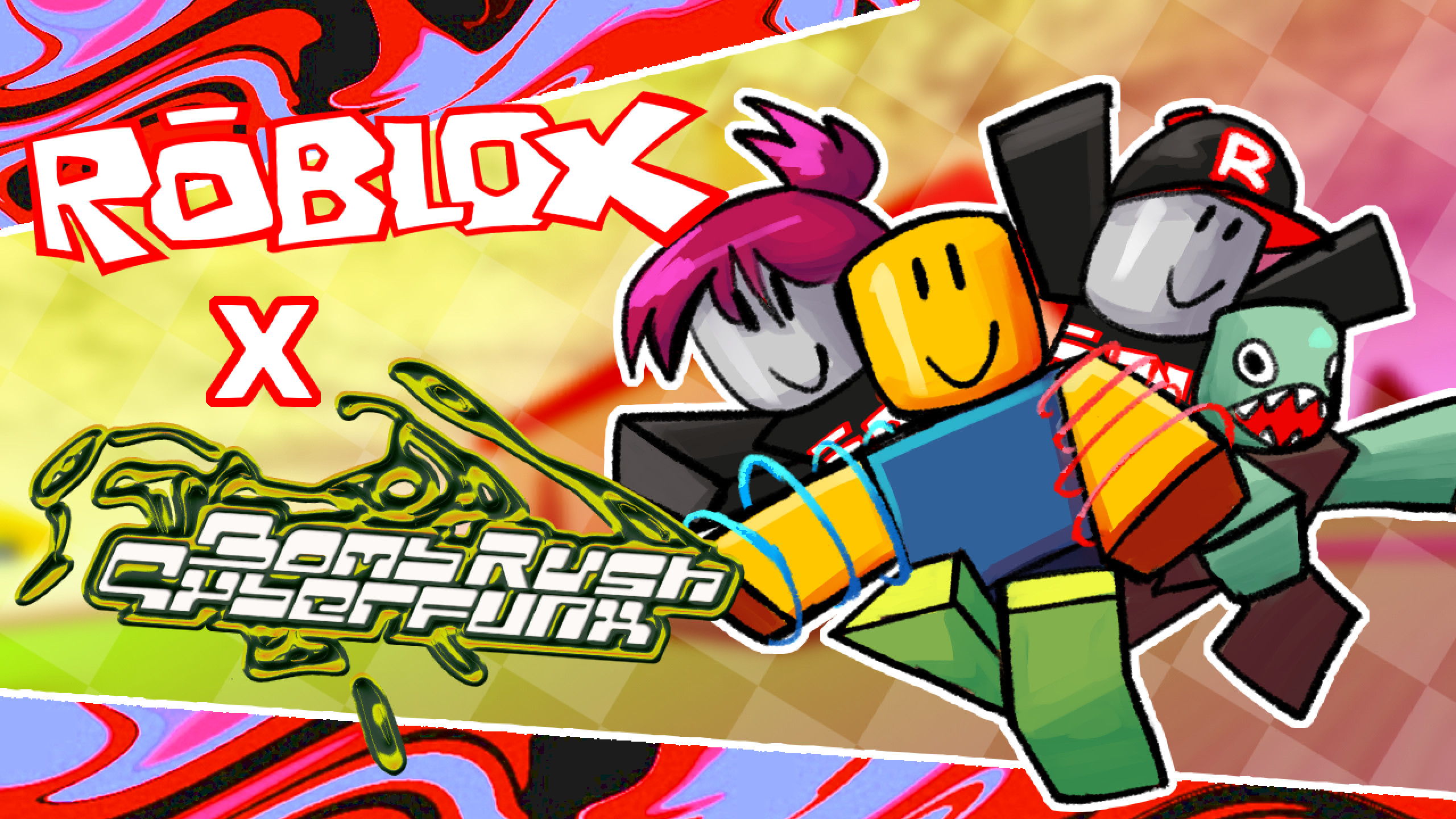 Robloxian (R6) Mod for Bomb Rush Cyberfunk | BRC Mods