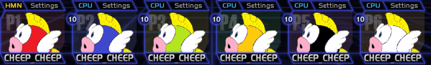 Cheep Cheep(SSBC 9.5、CMC+ V8) Mod for Super Smash Bros. Crusade | SSBC Mods