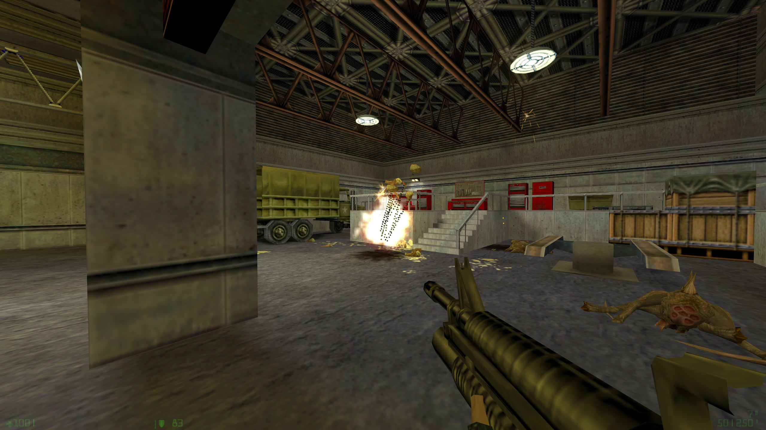Race X Gib Blood Trail Mod for Half-Life: Opposing Force | HL:OF Mods