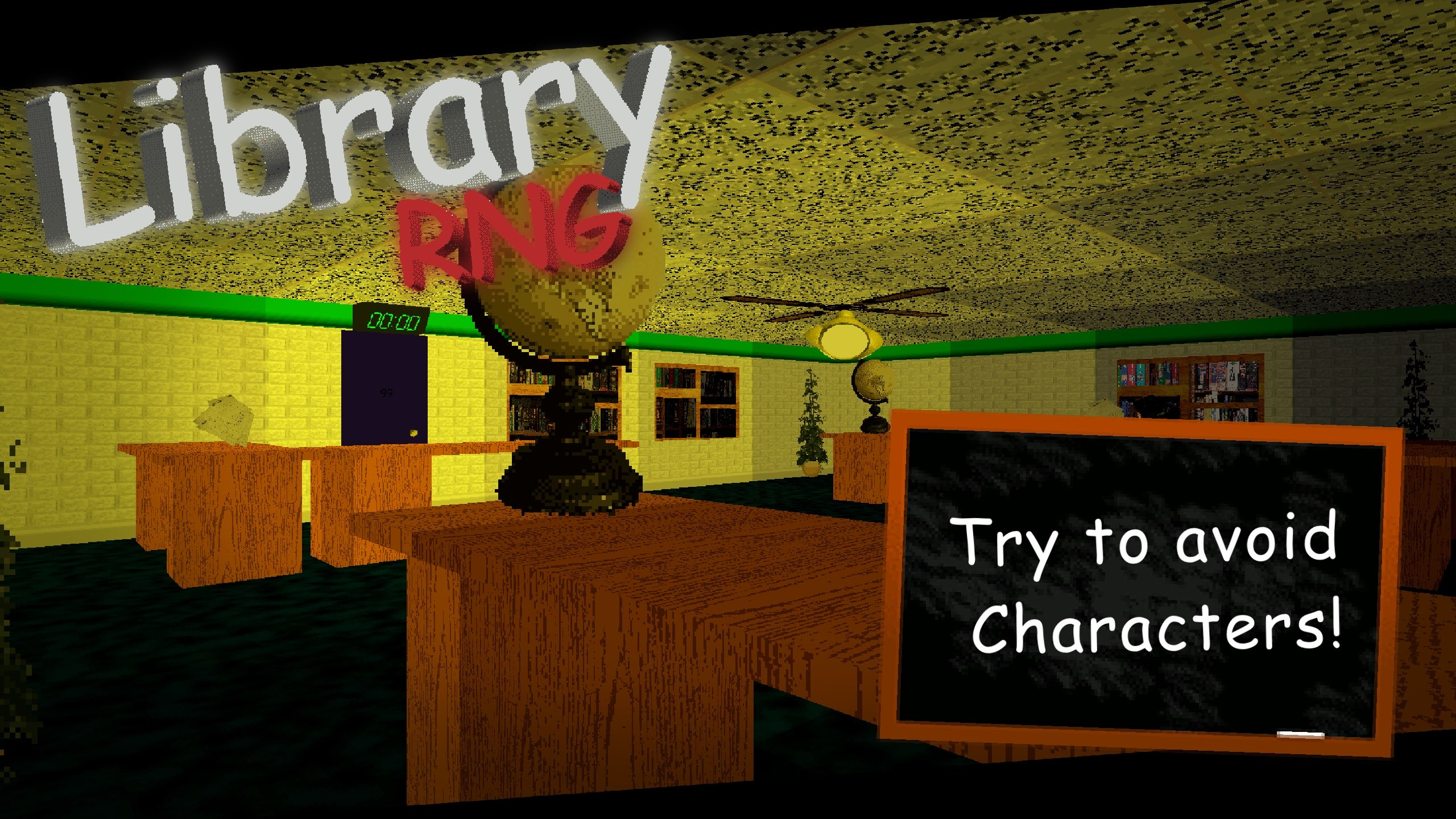 Library RNG [0.9.x] Mod for Baldi's Basics | Baldi Mods
