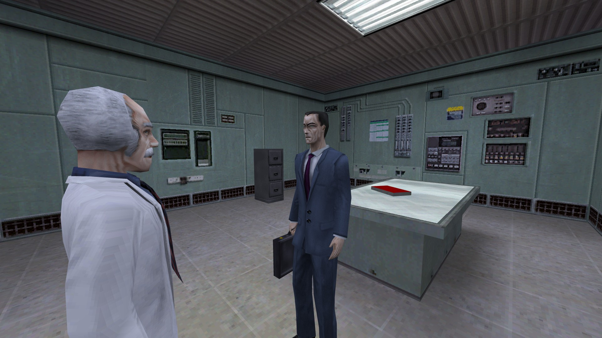 HL2 Style GMAN for NPC'S Revitalization Project Mod for Half-Life: MMod | HL1 MMod Mods