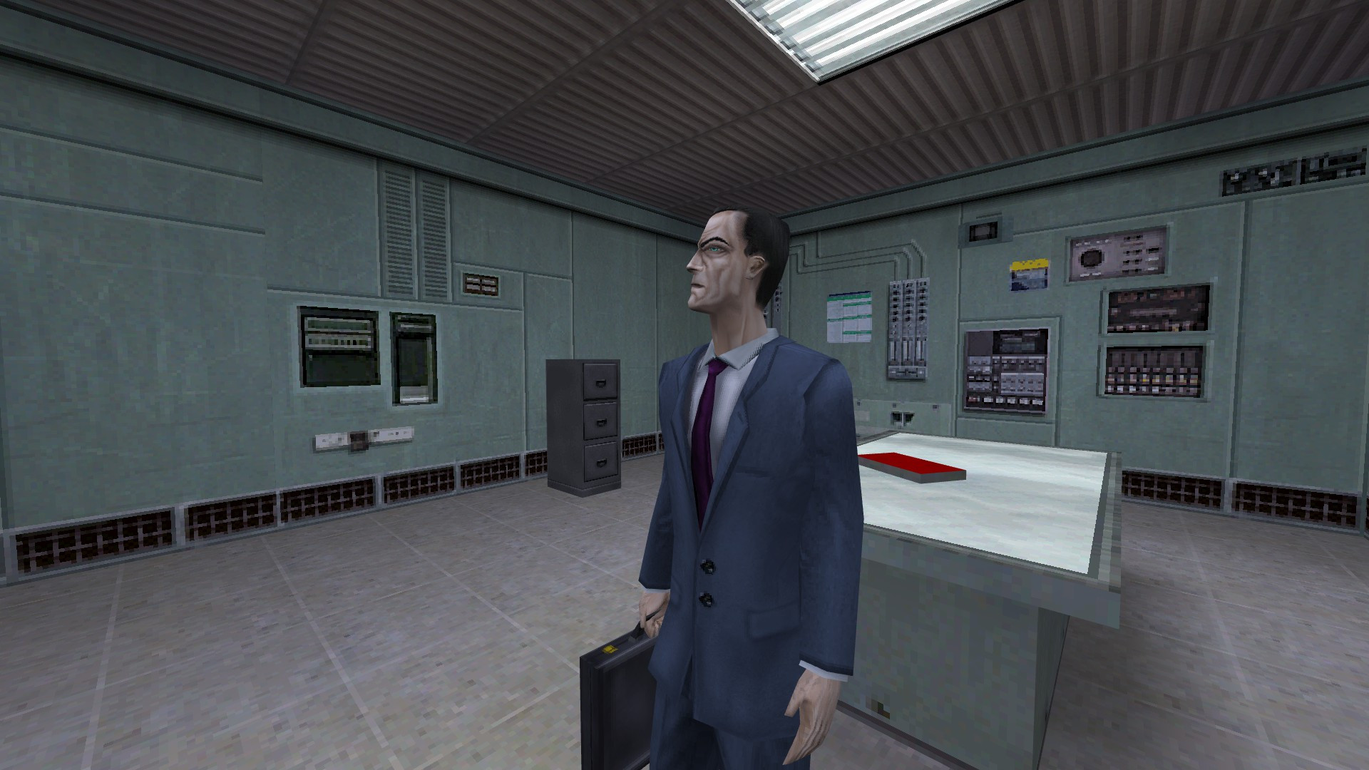 HL2 Style GMAN for NPC'S Revitalization Project Mod for Half-Life: MMod | HL1 MMod Mods