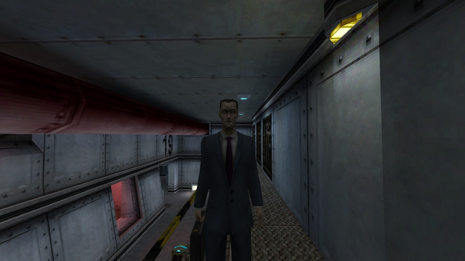 HL2 Style GMAN for NPC'S Revitalization Project Mod for Half-Life: MMod | HL1 MMod Mods