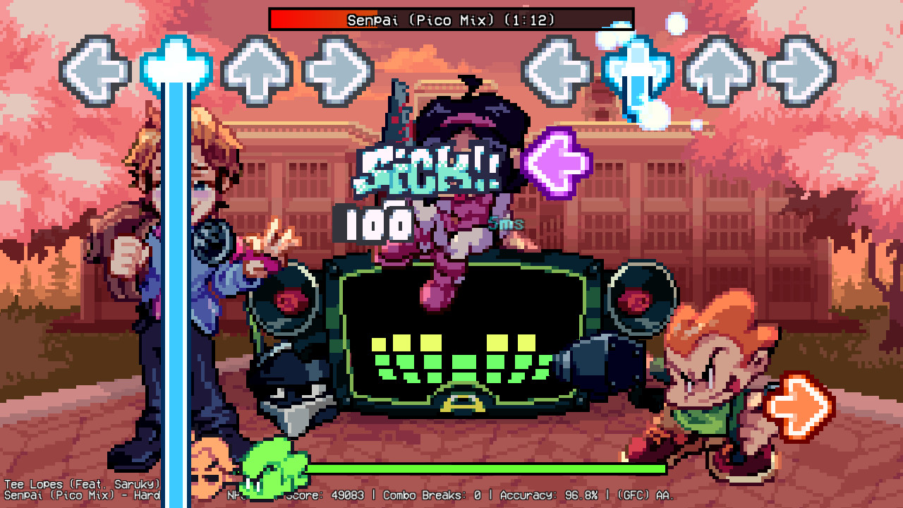 Kade Engine HUD in FNF V-Slice Mod for Friday Night Funkin' | FNF Mods