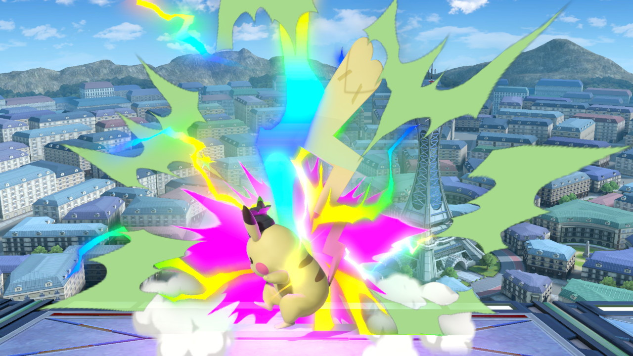 Pikachu: Rainbow Effects Mod for Super Smash Bros. Ultimate | SSBU Mods