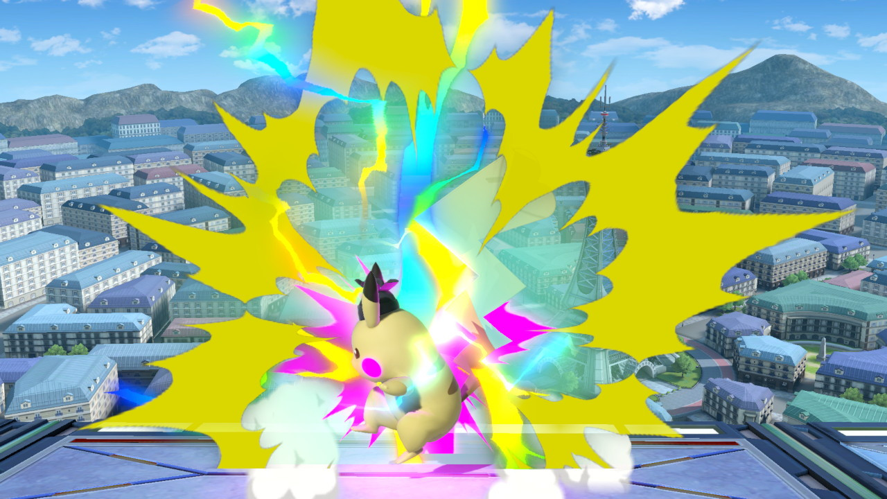 Pikachu: Rainbow Effects Mod for Super Smash Bros. Ultimate | SSBU Mods
