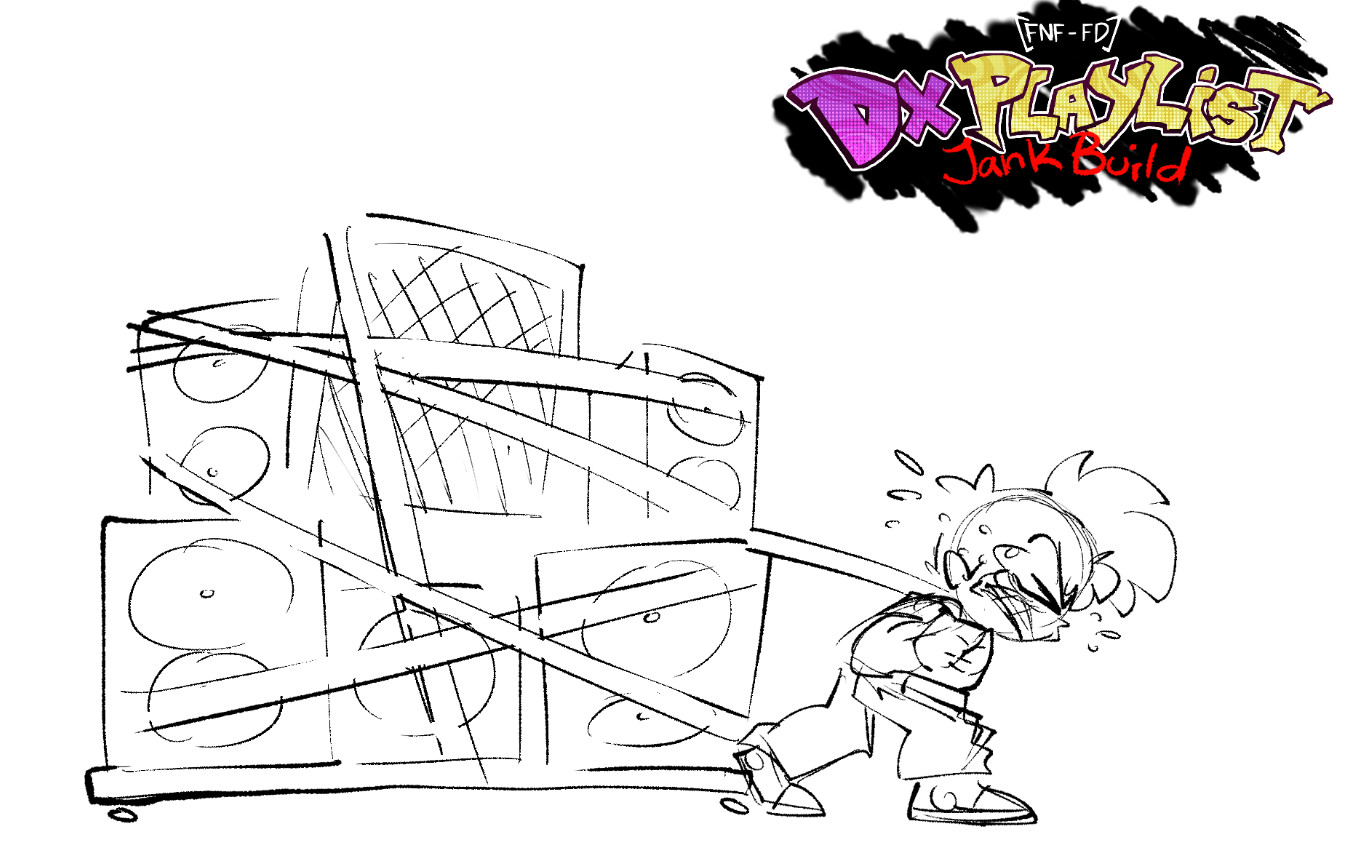 [FNF-FD] DX PLAYLIST (HIATUS BUILD) Mod for Friday Night Funkin' | FNF Mods