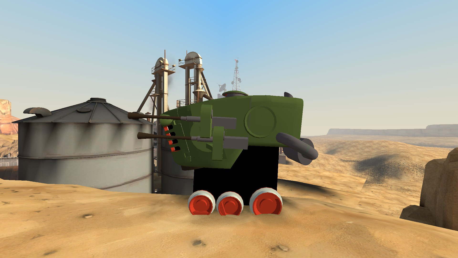 Raid Bosses over Tank & Carrier Mod for Team Fortress 2 | TF2 Mods