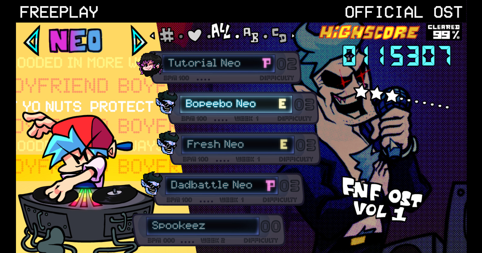 FNF Neo (V-Slice Port) Mod for Friday Night Funkin' | FNF Mods