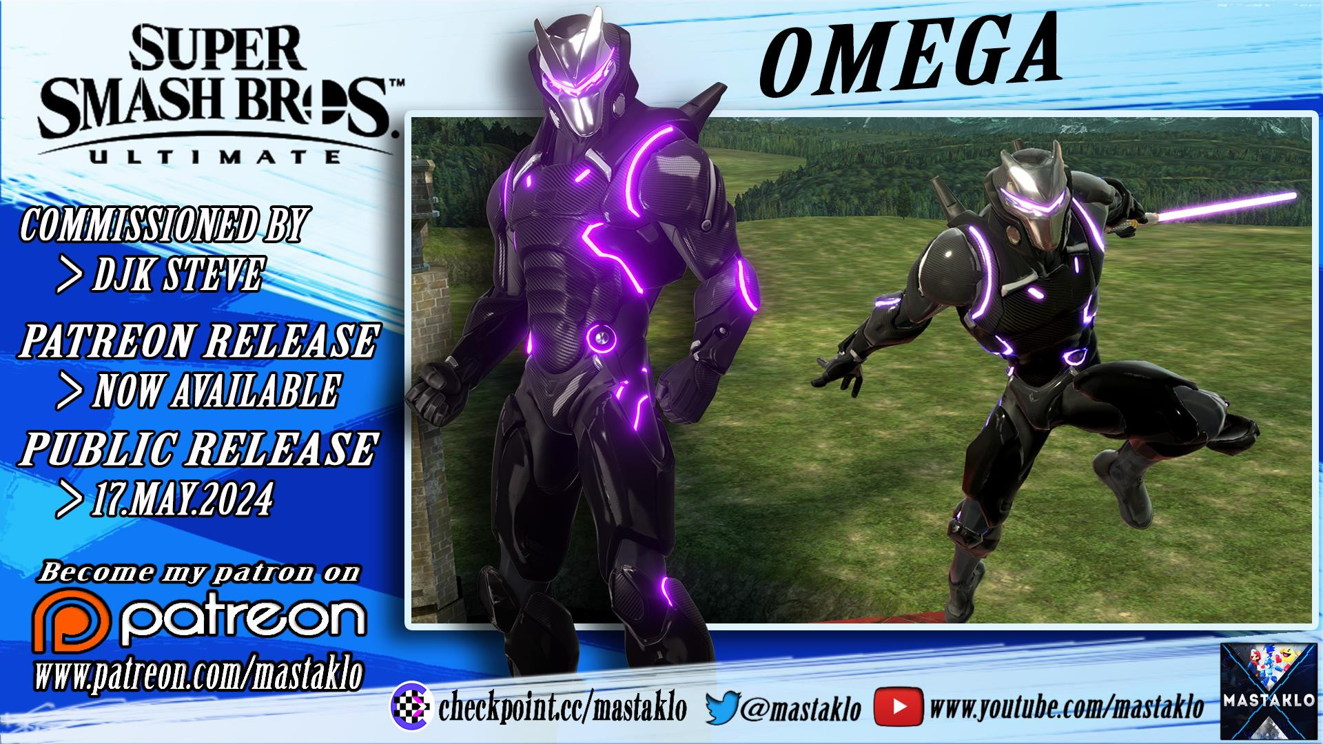 Omega (Fortnite) Mod for Super Smash Bros. Ultimate | SSBU Mods