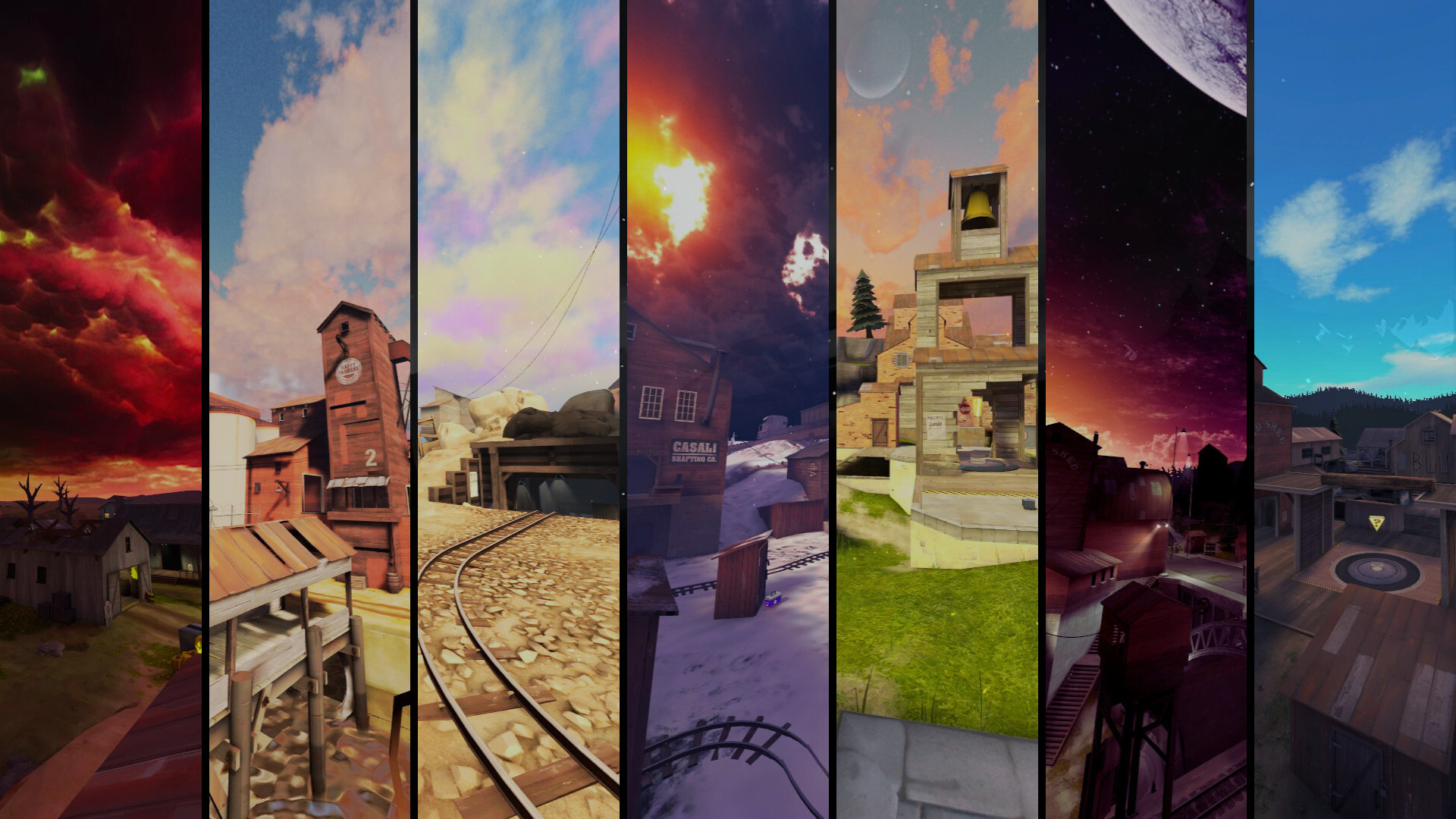 Skybox Replacement Pack Mod for Team Fortress 2 | TF2 Mods