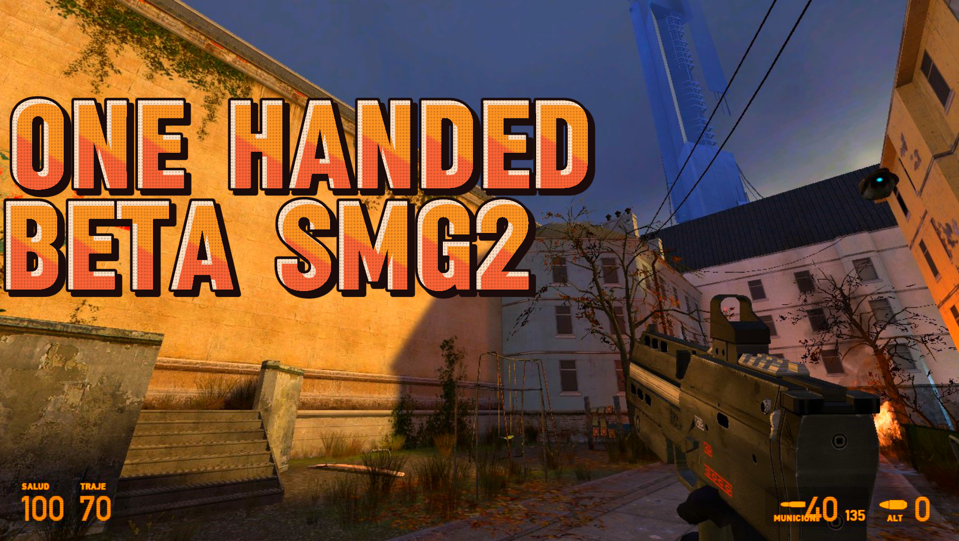 One Handed Beta SMG2 Mod for Half-Life 2 | HL2 Mods