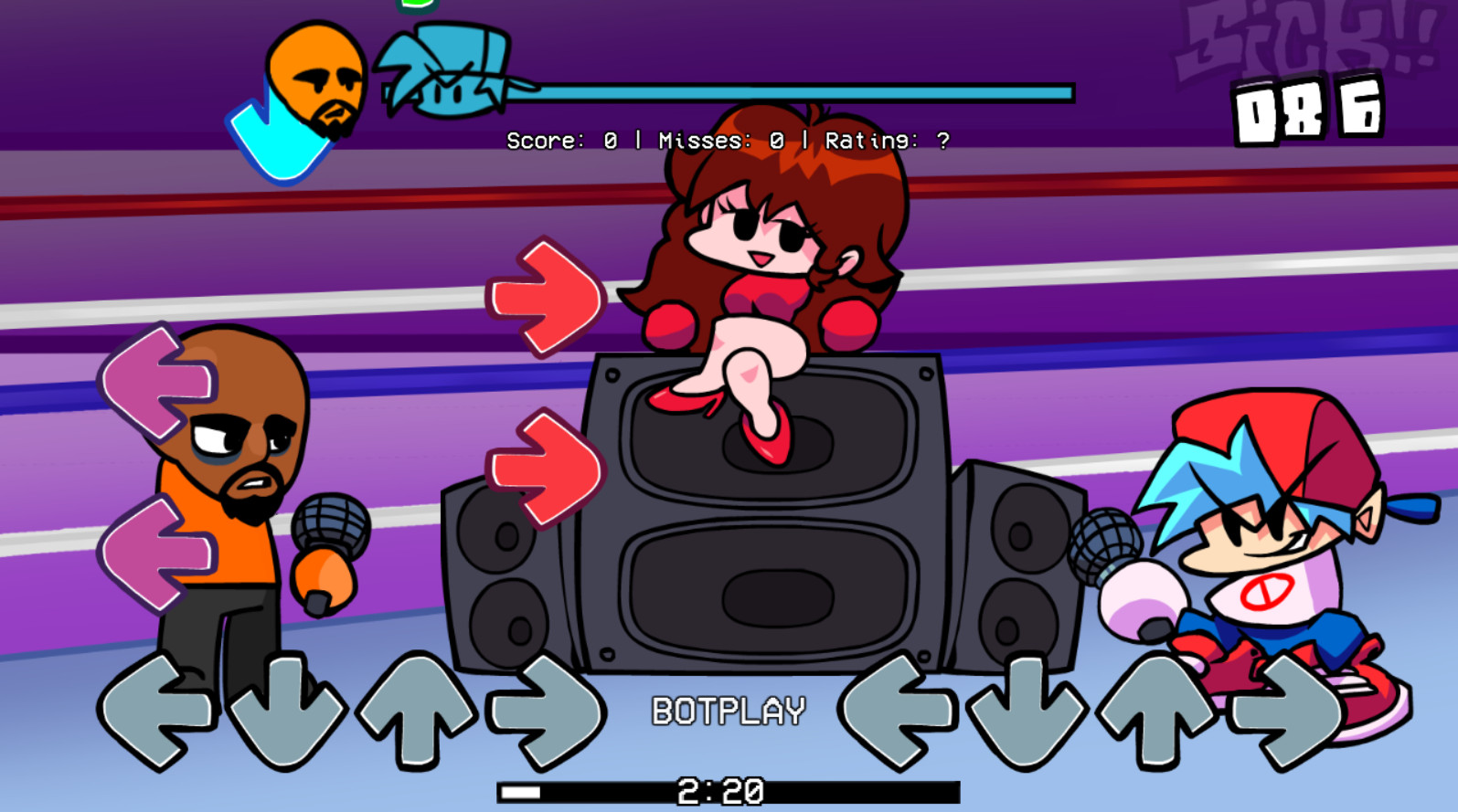 Matt V2 Rechart V3 Style DUET AND SPAM MODE! Mod for Friday Night Funkin' | FNF Mods