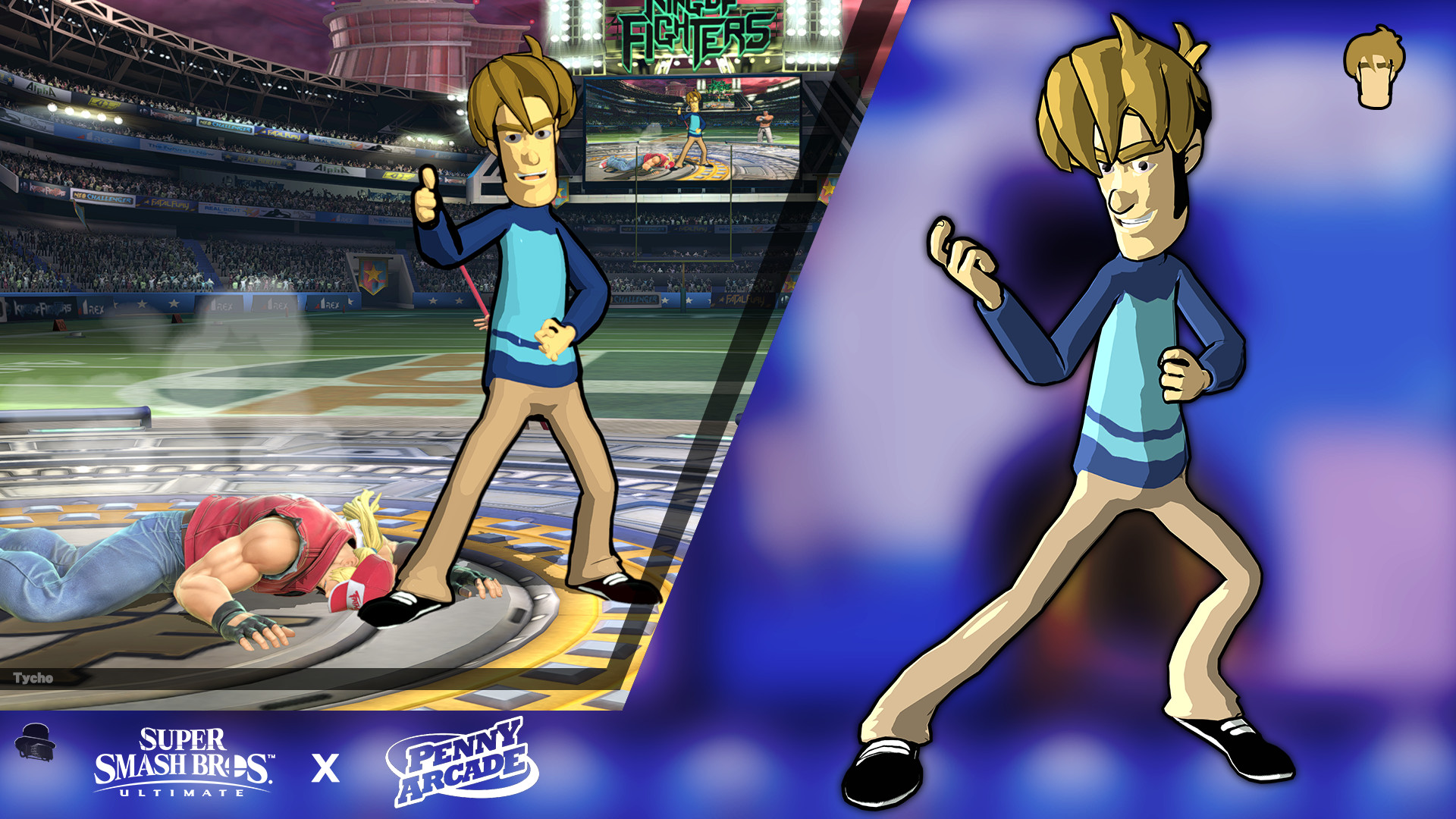Tycho [Penny Arcade] Mod for Super Smash Bros. Ultimate | SSBU Mods